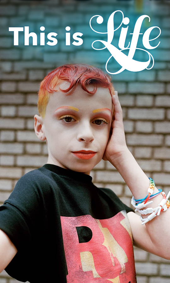 I'm 12, genderqueer and proud 🌈