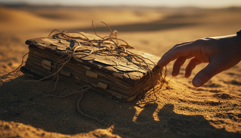 In 1945, an Egyptian farmer's shovel struck a buried jar and released a ...