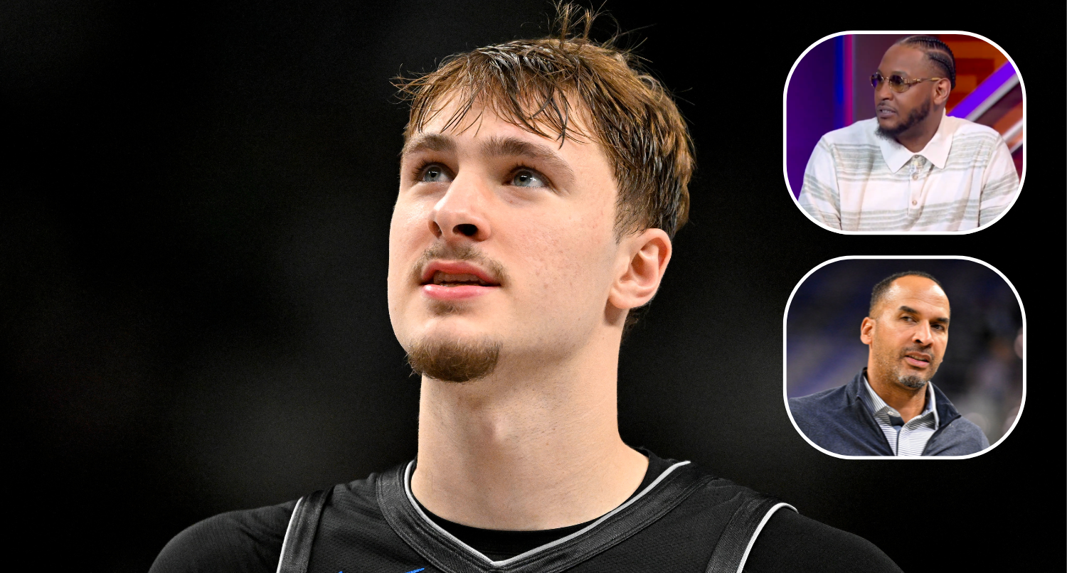 Carmelo Anthony was completely lost breaking down NBA Rookie of the ...