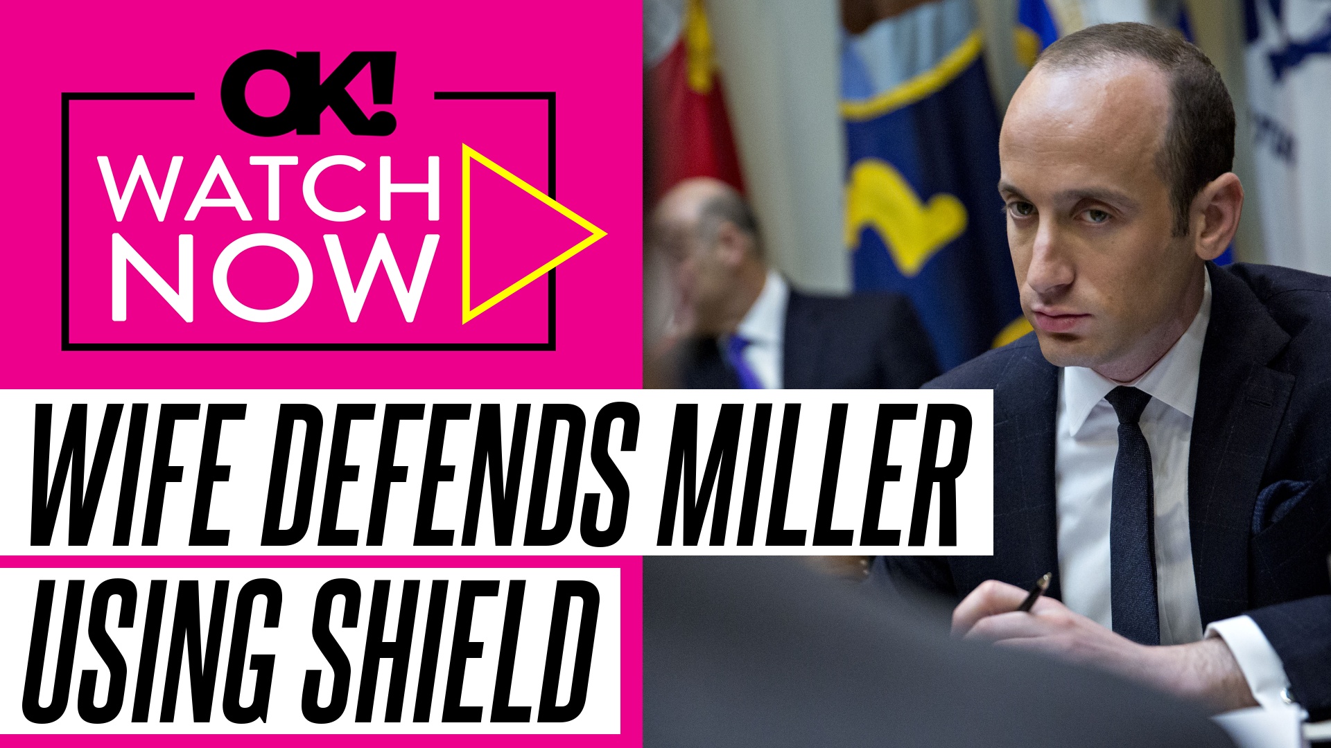 'He was protecting our baby': Stephen Miller's wife Katie defends him ...