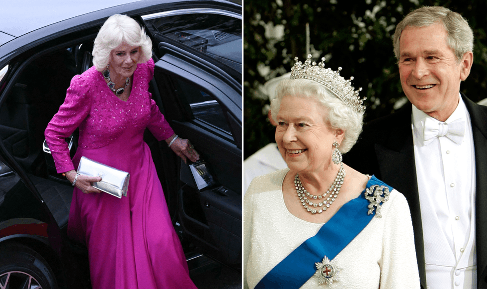 No tiara for Camilla at state dinner despite Elizabeth II decision
