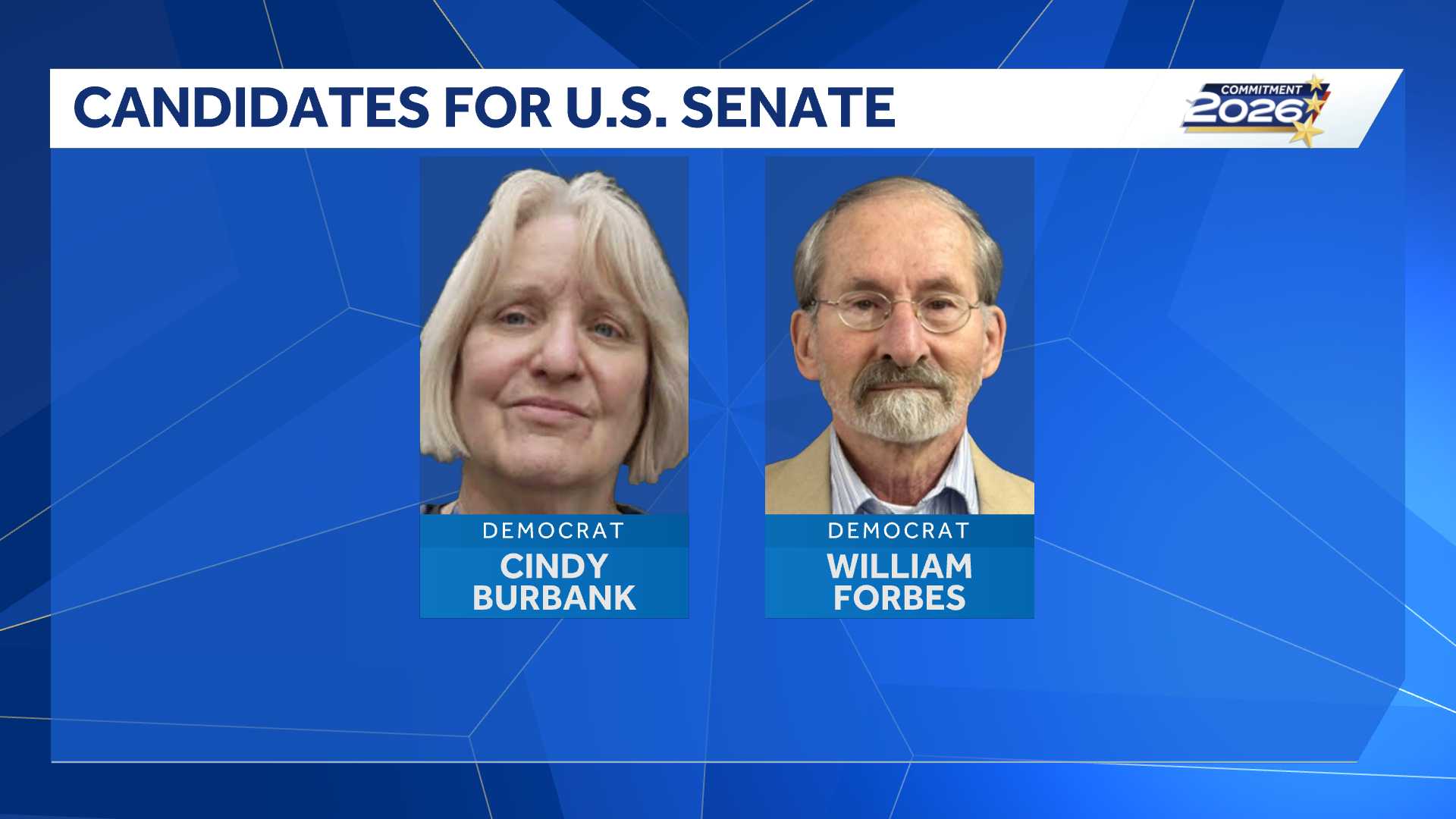Two Democratic candidates run for US Senate in Nebraska's primary