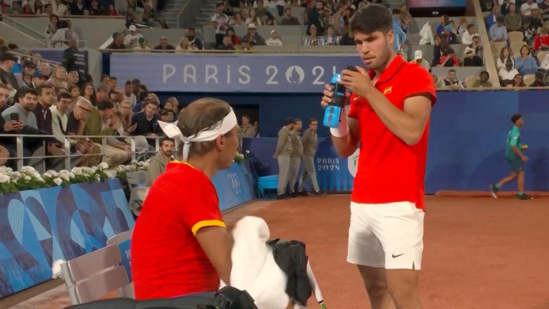 Rafael Nadal reacts to Carlos Alcaraz missing Roland Garros