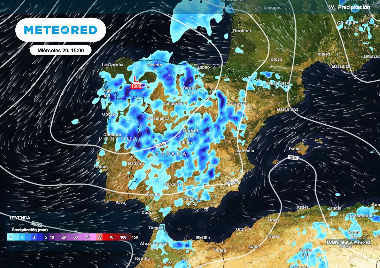 Lluvias fuertes, granizo y vendavales: las 10 comunidades con avisos ...