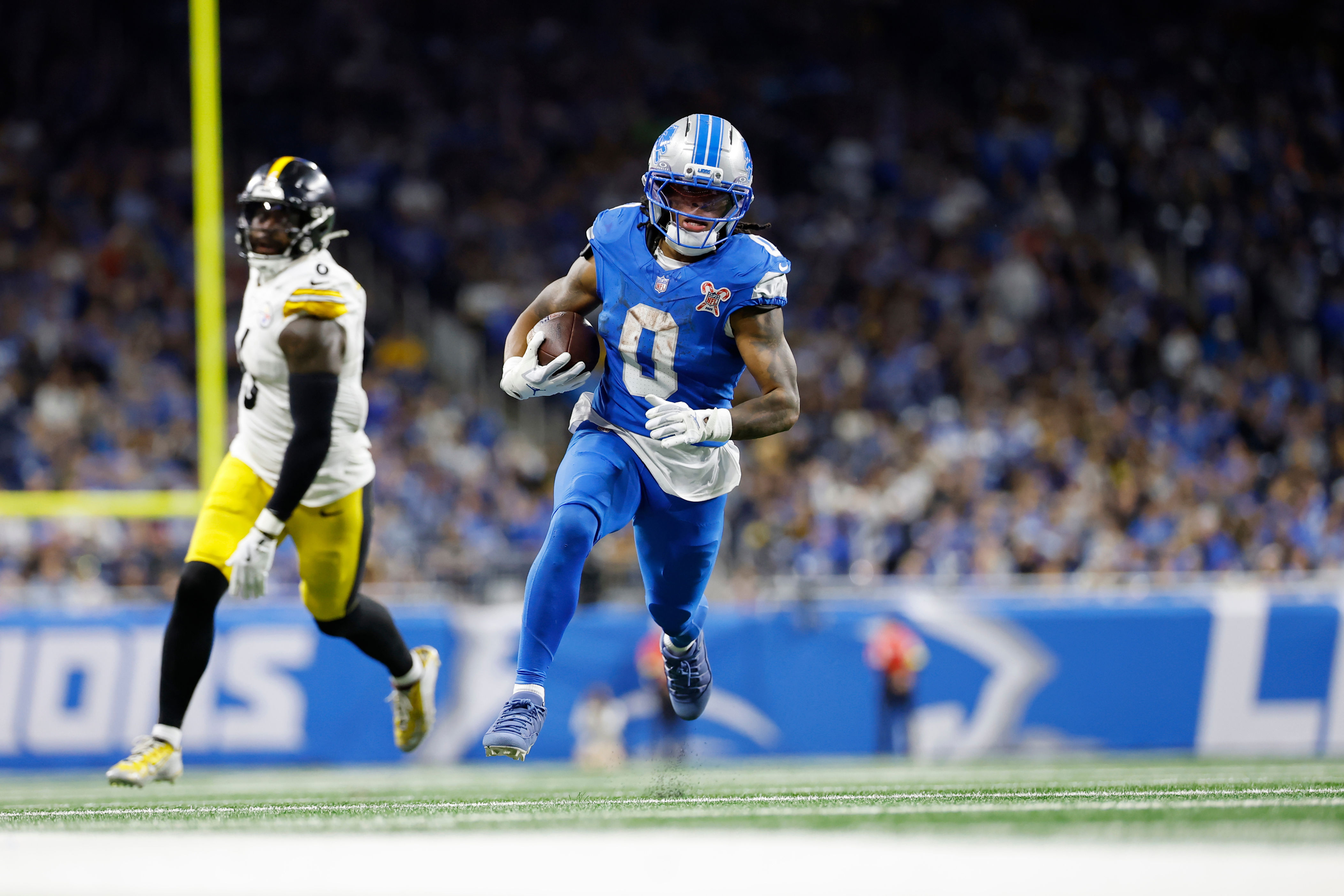 Lions pick up Jahmyr Gibbs' 5th-year option and decline option for Jack ...