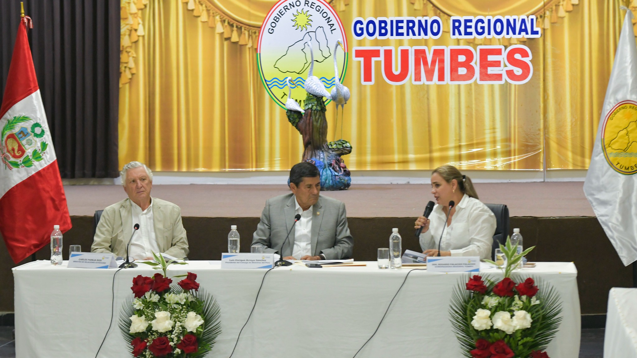 La inseguridad en Tumbes centra la agenda del premier y canciller