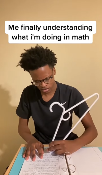 Me finally understanding what I’m doing in math 🤨📚🔥 felt smart for 3 ...