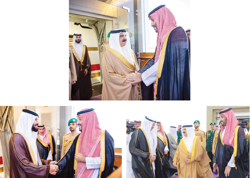 الملك يصل إلى السعودية والأمير محمد بن سلمان في مقدمة مستقبلي جلالته