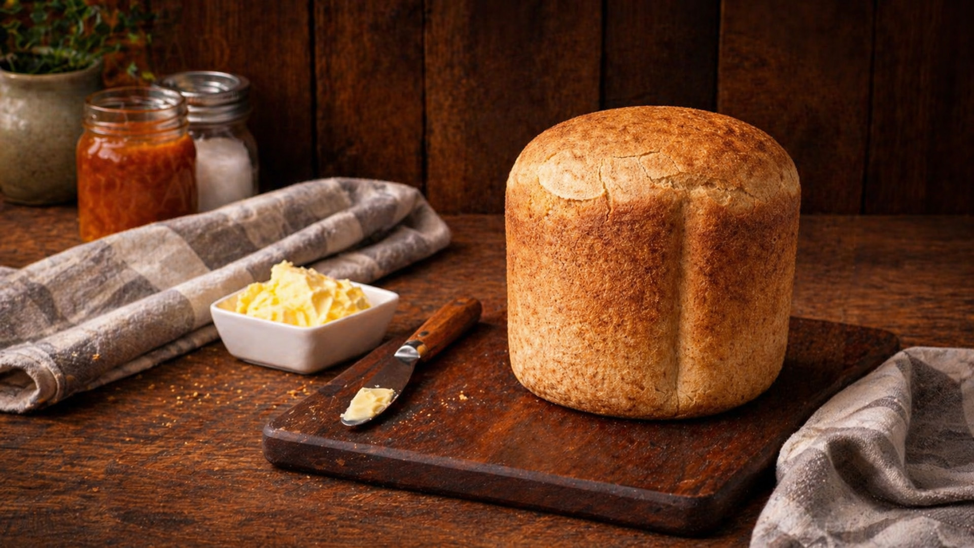 How to make homemade wholemeal bread step by step