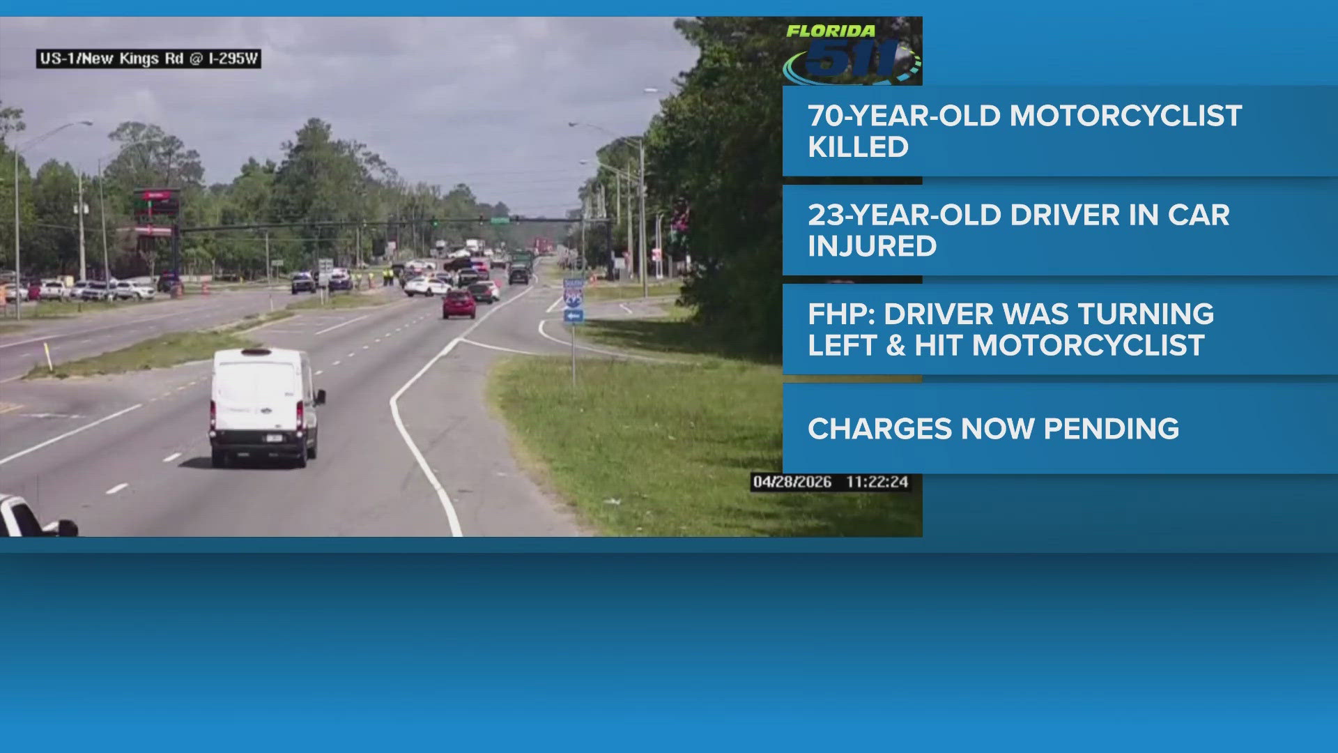 Charges pending after motorcyclist killed by left-turning car on New ...