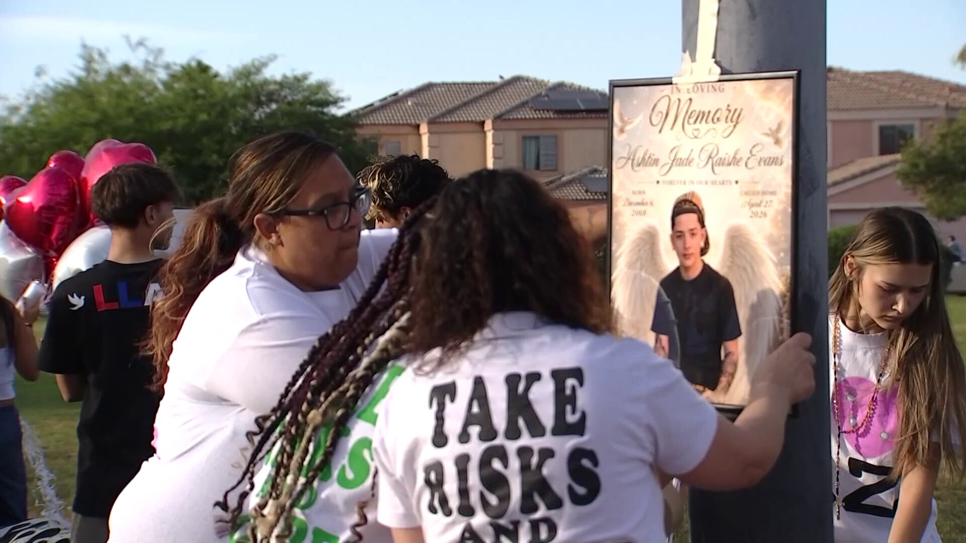 Vigil held for teen boy killed in El Mirage shooting as police search ...