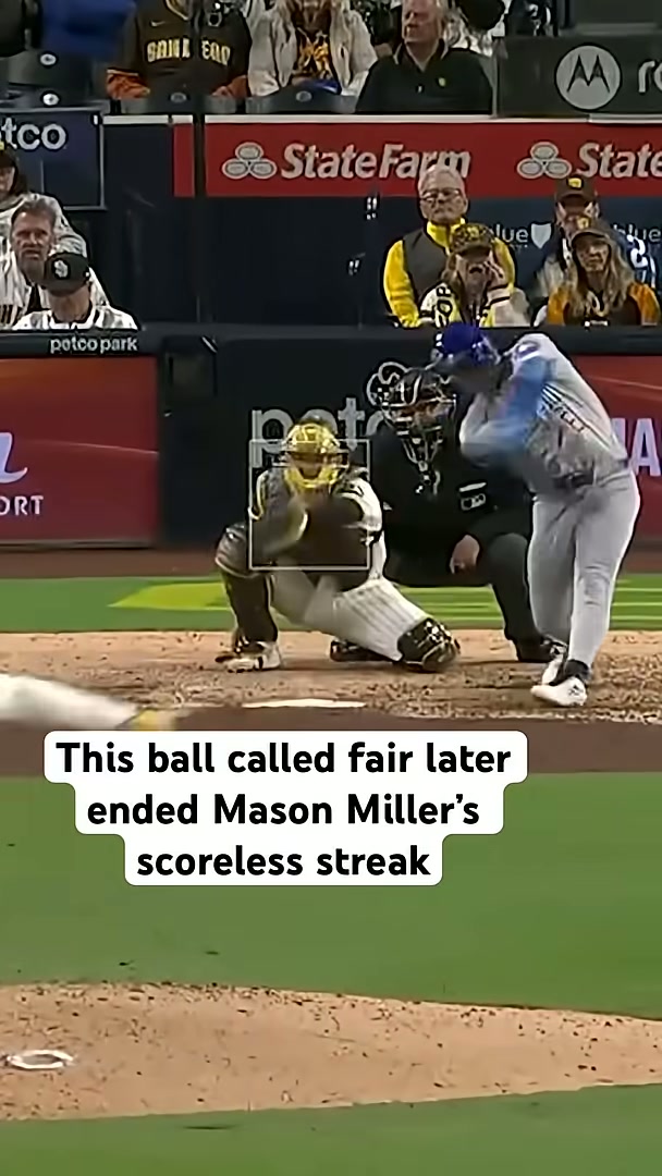 Why was this called a fair ball?