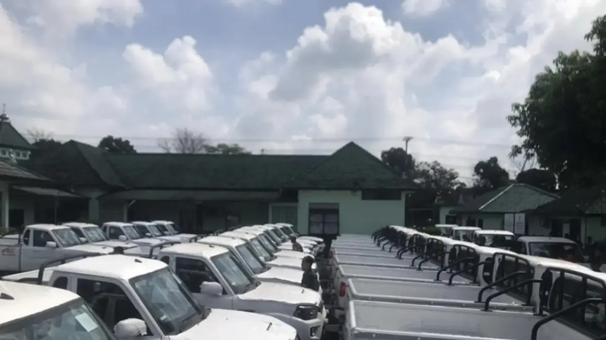 Distribusi mobil operasional Koperasi Merah Putih di Boyolali, tahap ...