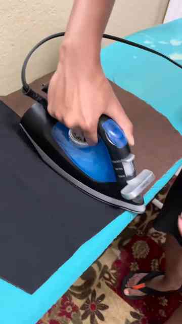 How to iron seams properly for professional results