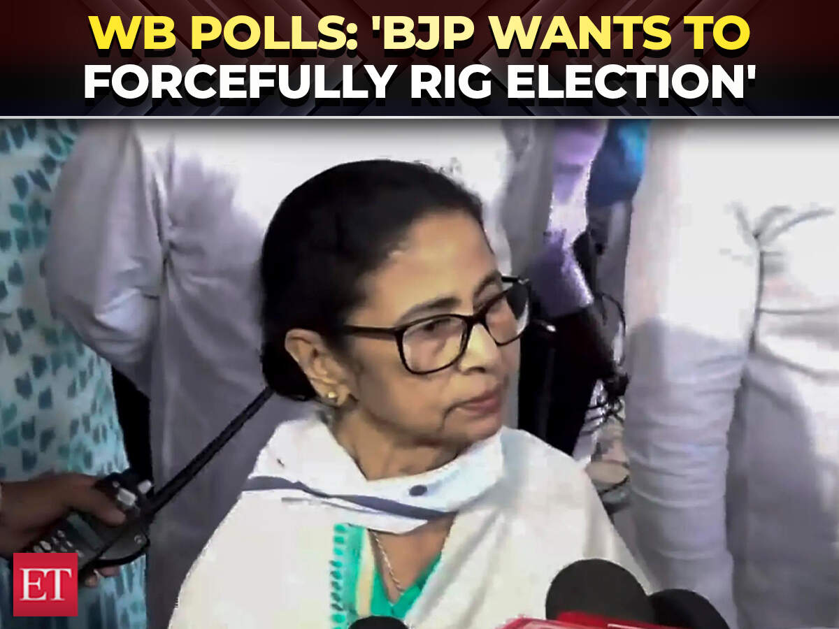 'BJP wants to forcefully rig poll': Mamata Banerjee alleges violence in ...