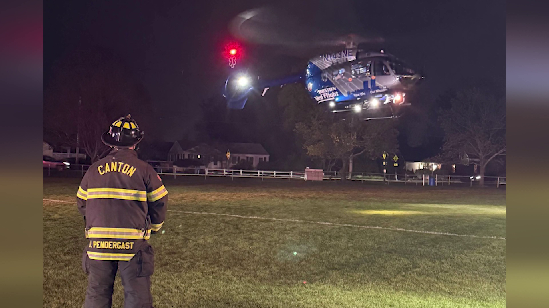 Pedestrian struck by vehicle in Canton