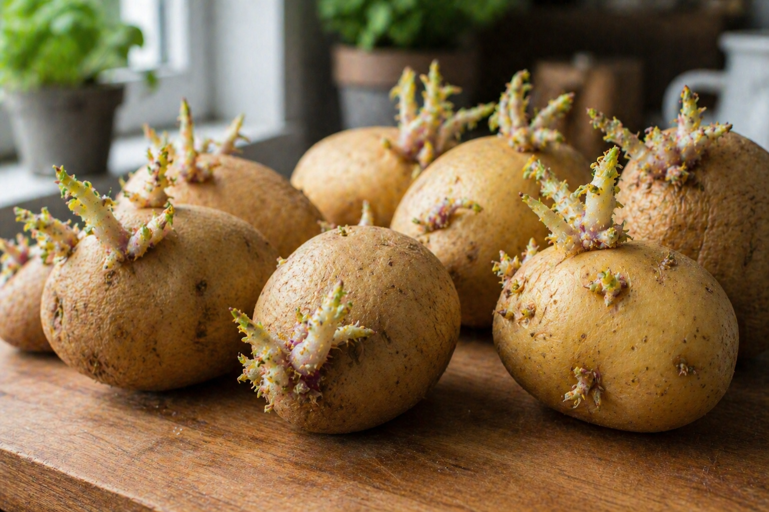 Come non far germogliare le patate in casa