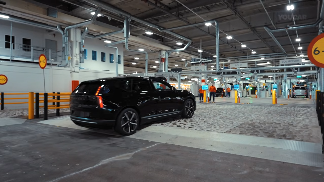 How Volvo builds this new EX60 step by step