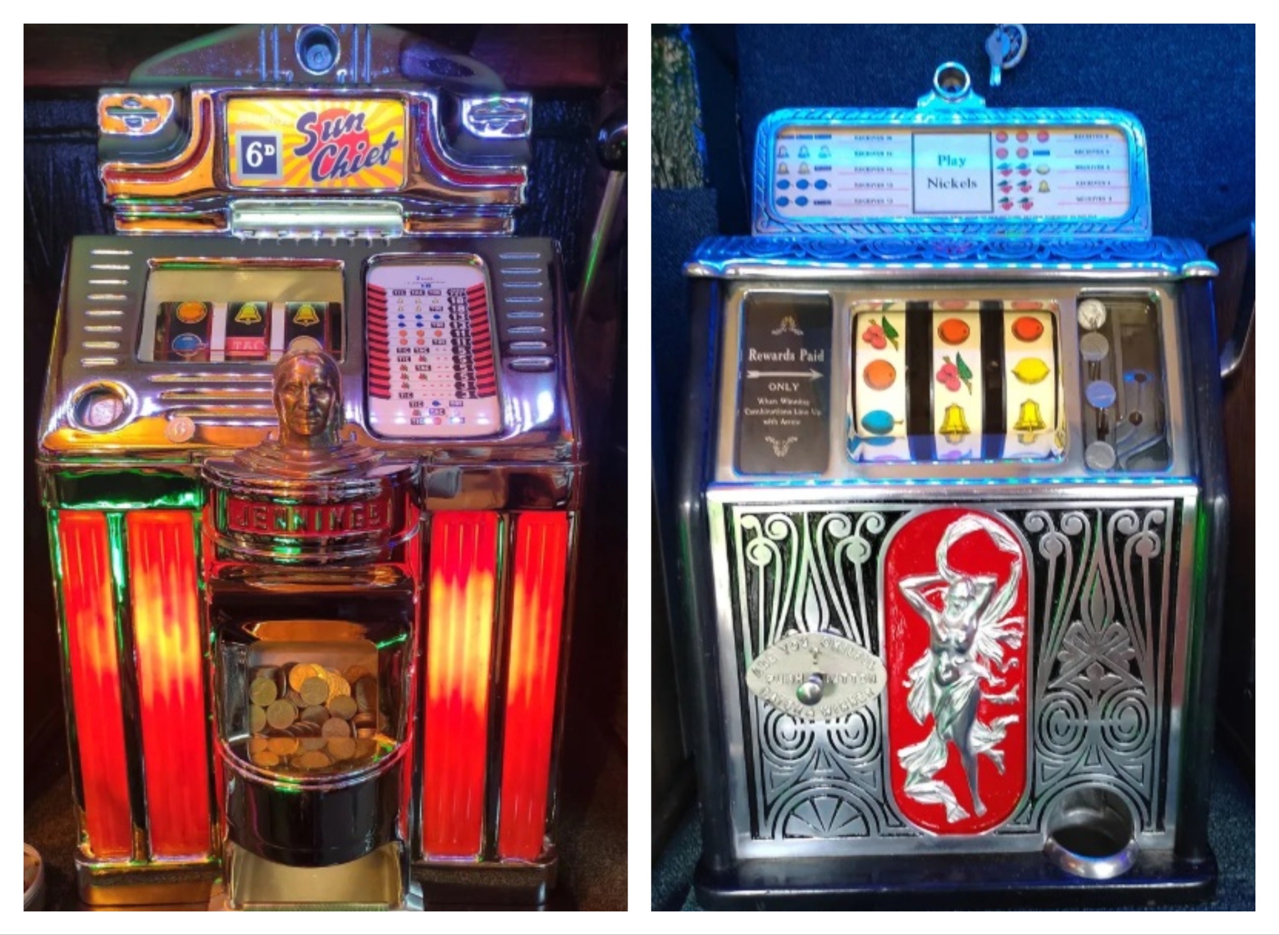 The Doncaster business with a treasure trove of vintage slot machines