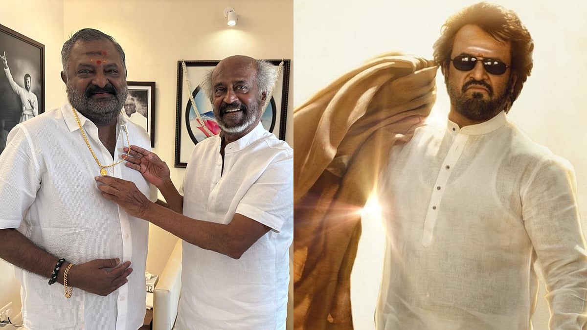 Rajinikanth gifts gold chain to PL Thenappan after success of Padayappa ...