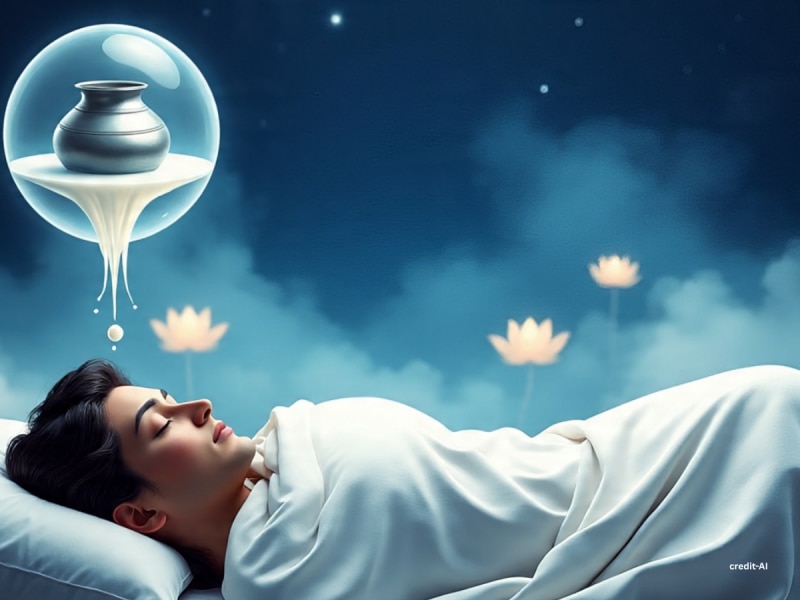 Dream astrology: सपने में बार-बार दिख रहा है दूध, जान लें क्या मिल रहे ...