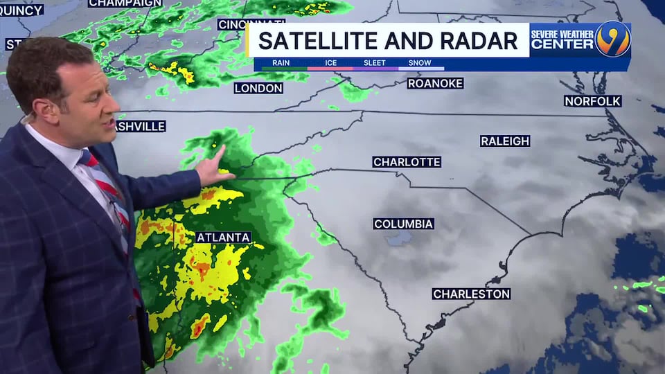 Wednesday morning's forecast with meteorologist Keith Monday