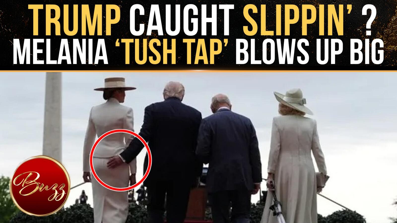 This Trump-Melania moment is trending for all the wrong reasons as King ...