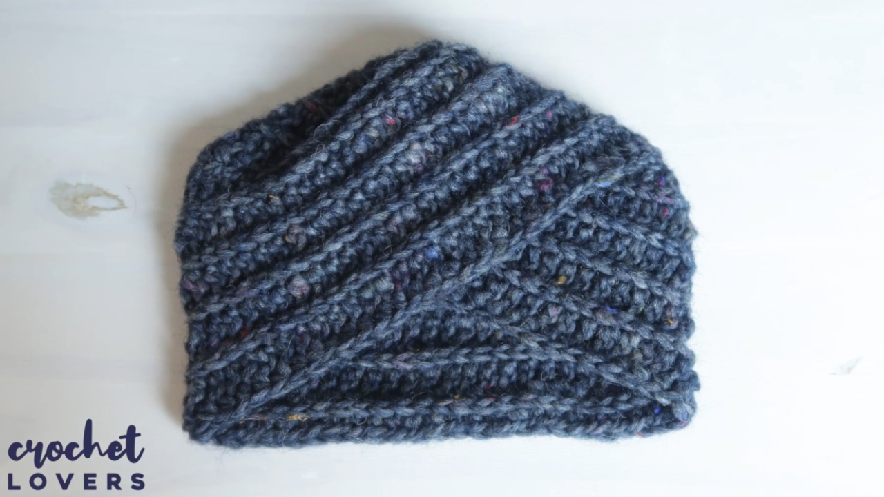 DIY crochet turban the easy step by step method