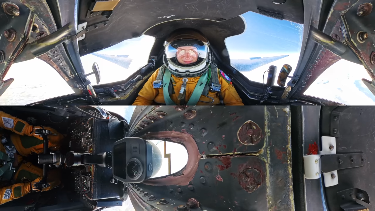 70,000 feet above Earth - watch the U-2 spy plane mission