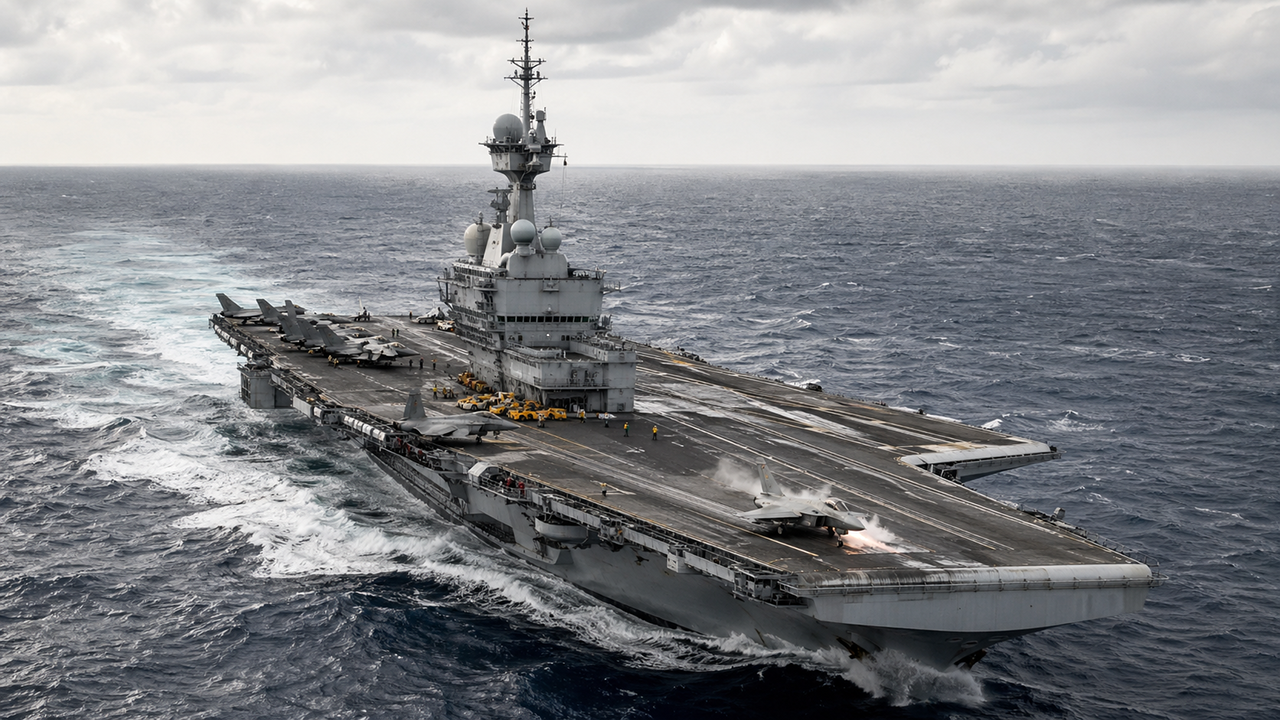 Why France built an aircraft carrier from submarine ideas and it ...