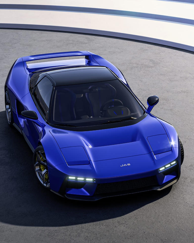 The Pininfarina NSX Tensei saved its best colors for round two