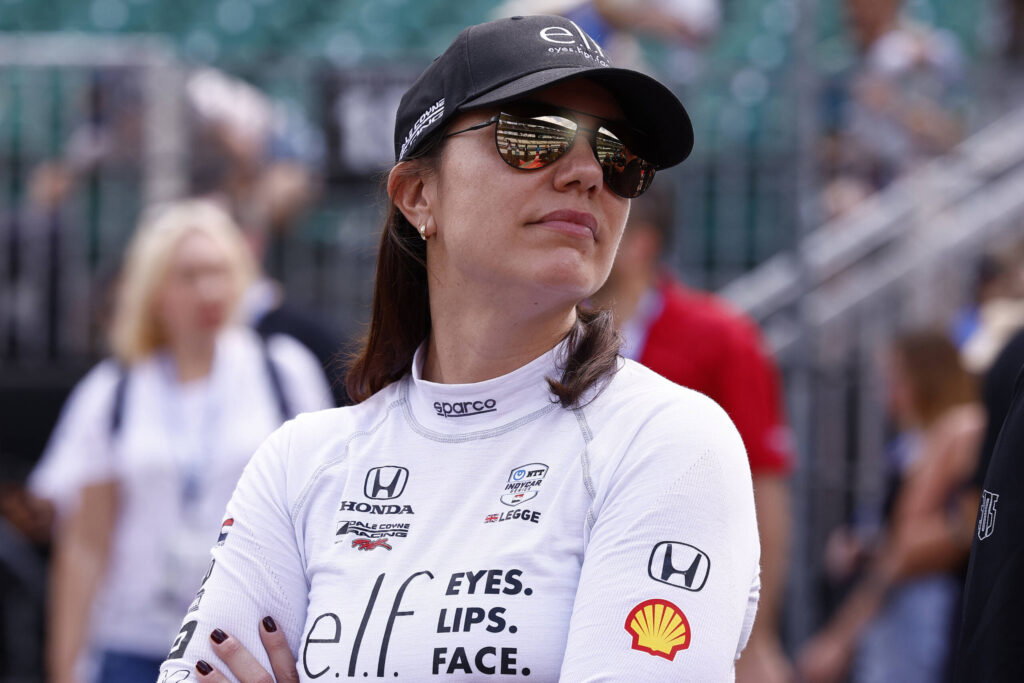 Katherine Legge encouraged by strong early Indy 500 run