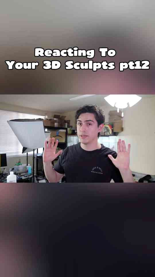 Reacting to your incredible 3D sculpts of Marvel characters part 12