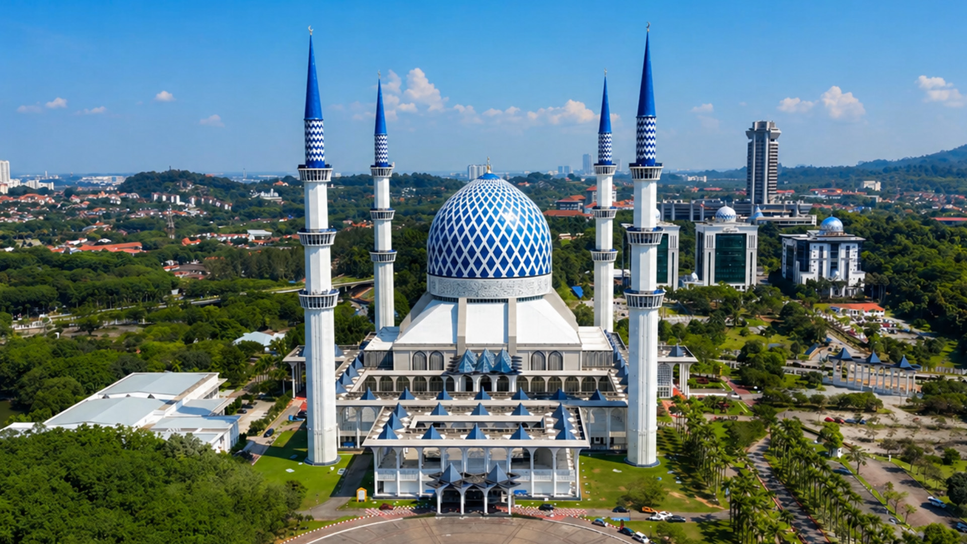 Έχετε δει αυτό το τζαμί με τον μπλε τρούλο;