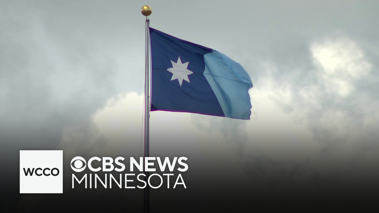 How has the Minnesota state flag changed over the years?