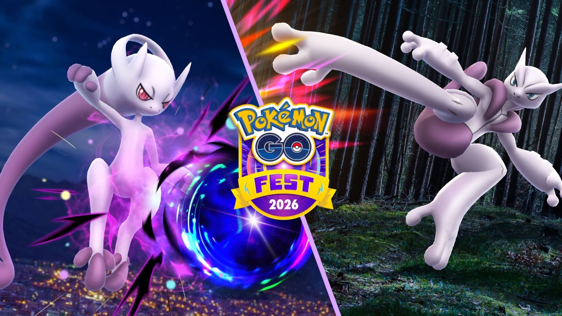 Mega Mewtwo X and Y debuting at Pokémon GO Fest 2026