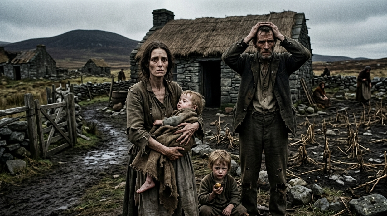 Como o Império Britânico deixou a Irlanda passar fome