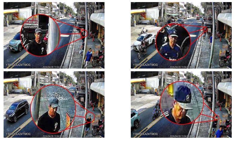Police release images of EDSA-Timog shooting suspects