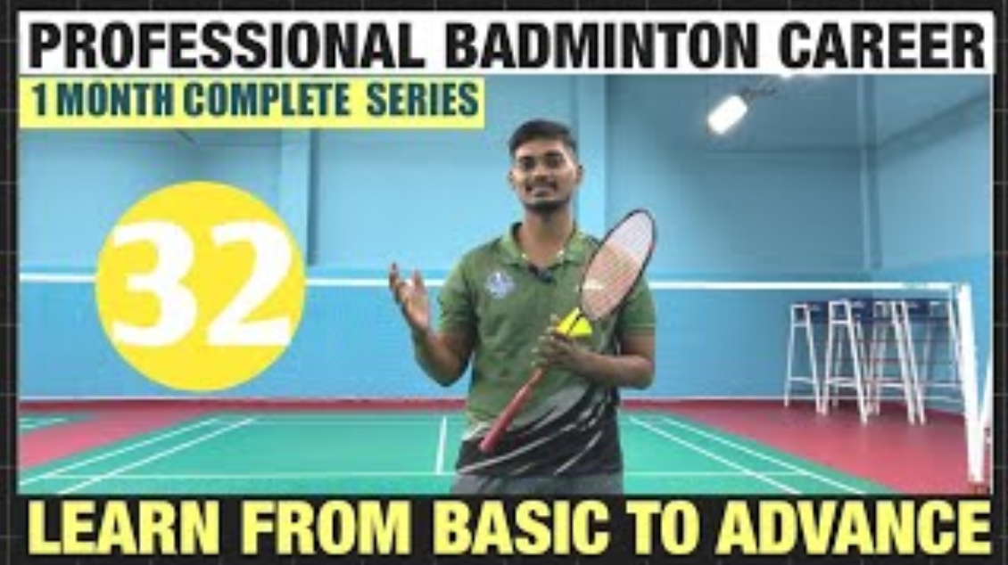 How to practice a powerful jump smash in badminton