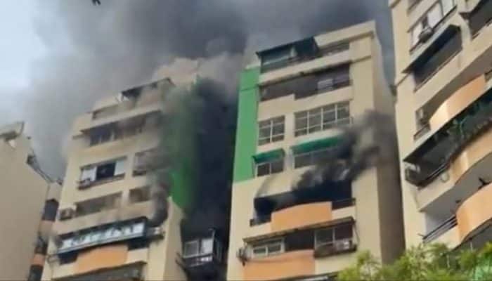 Ghaziabad high-rise horror: Massive fire guts 8 flats in Gaur Green ...