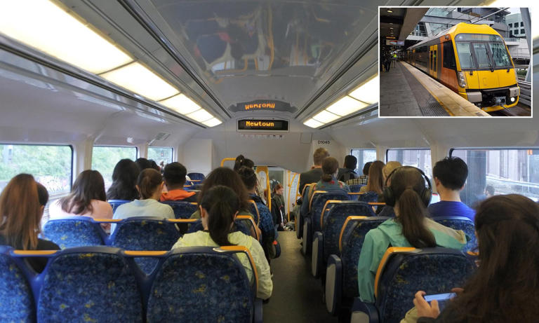 I offered a 'pregnant' woman my seat on a busy Sydney train - what ...