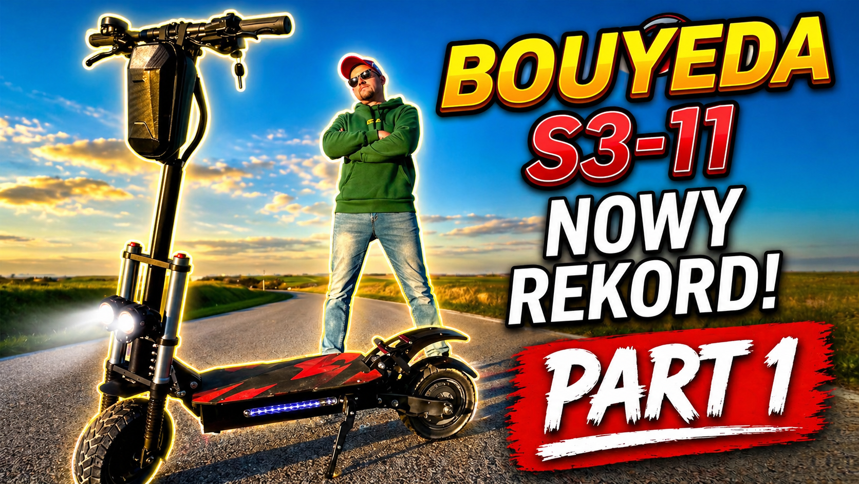 Test Boyueda S3 11 part 1 czy osiąga 85 km/h