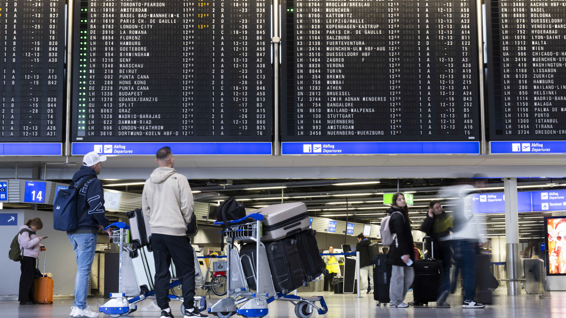 Flughafen-Check-in wird komplett digital