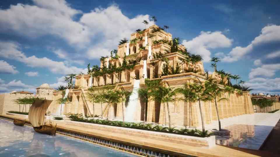 This is the world of the seven ancient wonders before time destroyed them