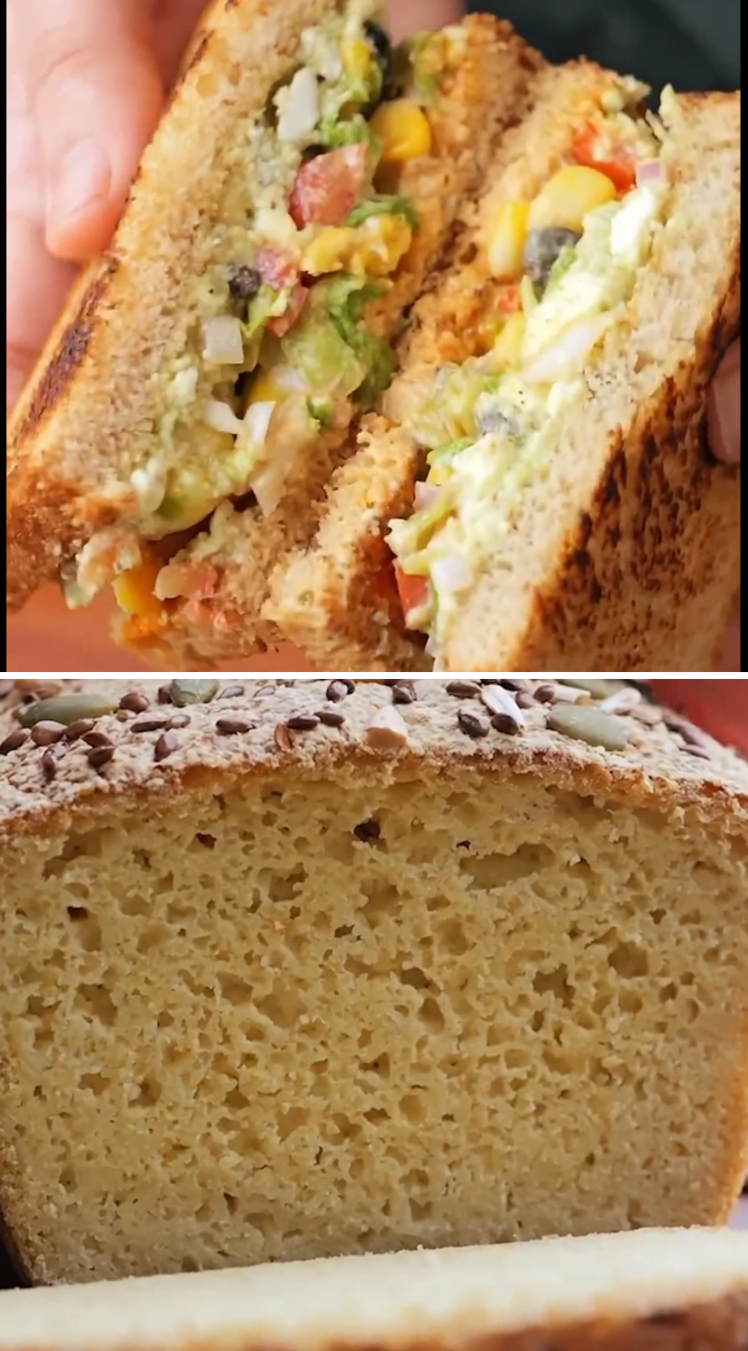 Viral veggie sandwich with homemade bread: why it works
