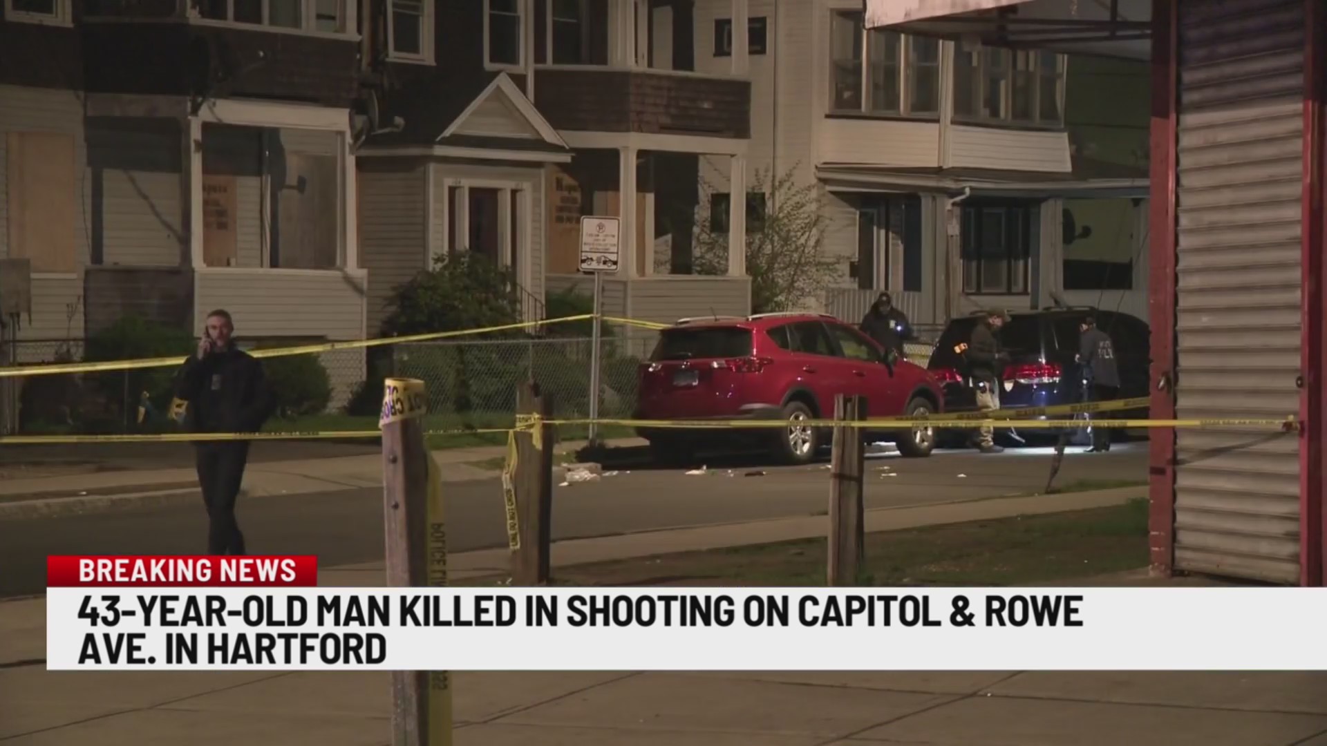 43-year-old man fatally shot on Rowe Avenue in Hartford
