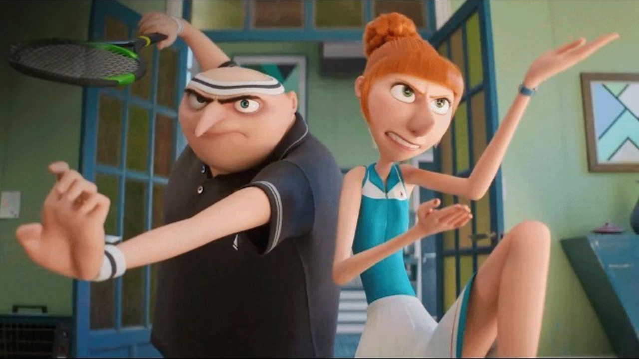 Gru vs. neighborhood granny battle | Despicable Me 4