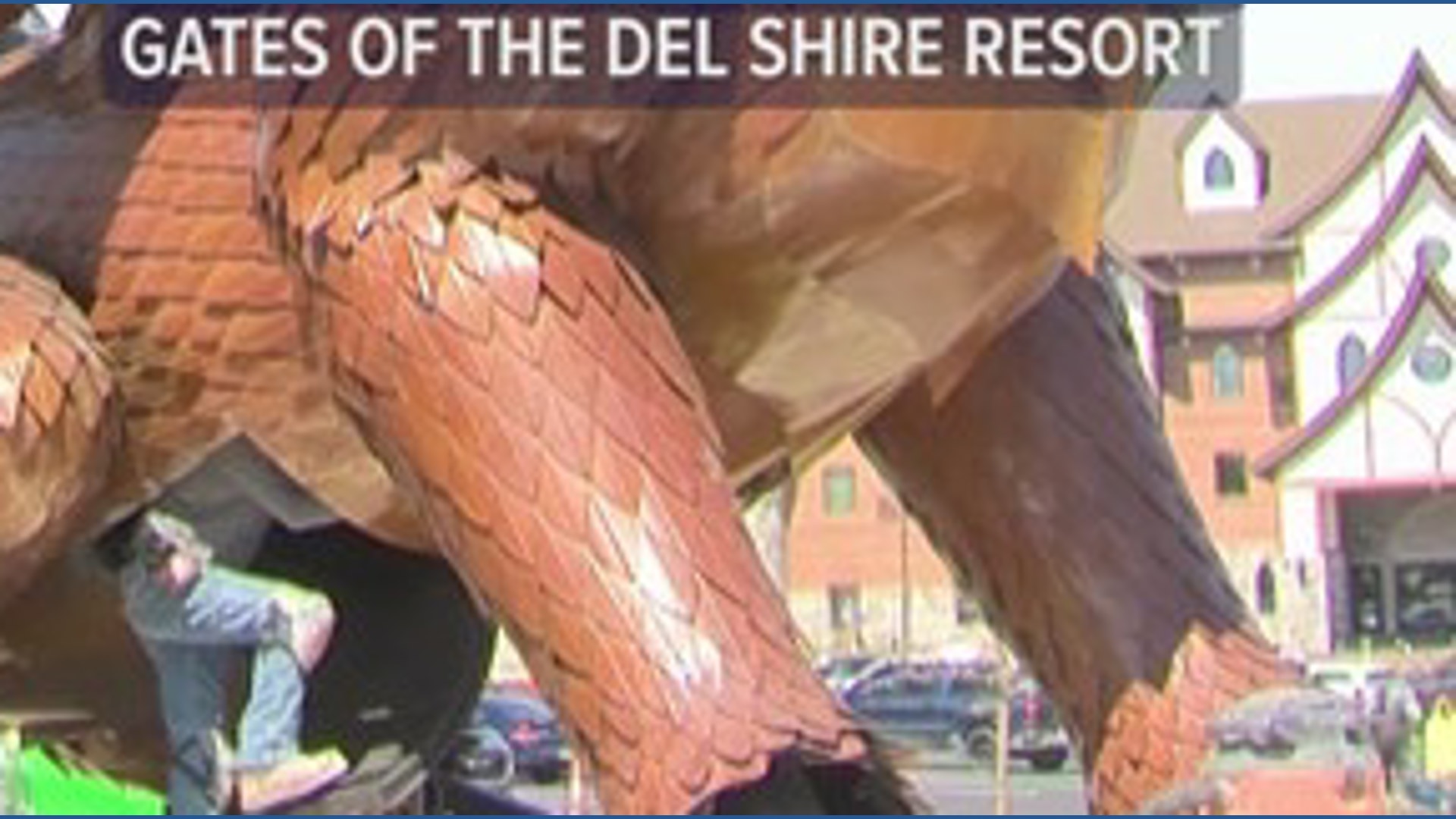 Wisconsin is getting the largest steel dragon ever, weighing 11 tons