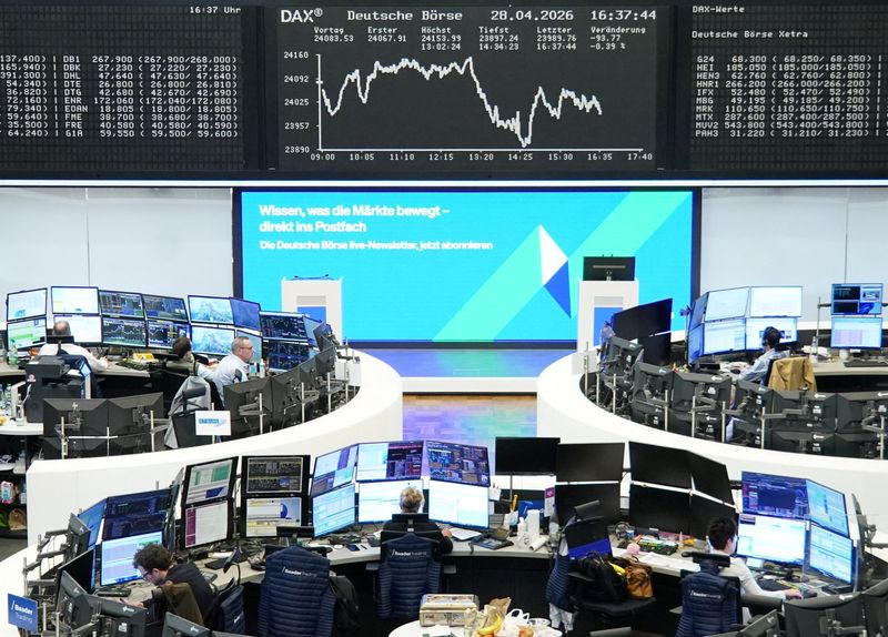 European shares hit three-week low as earnings, data and Iran conflict ...