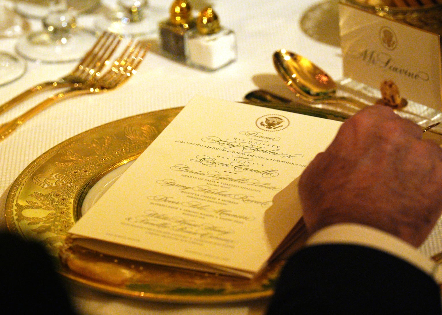 Diplomacy on a plate: French classics at state banquet for king at ...